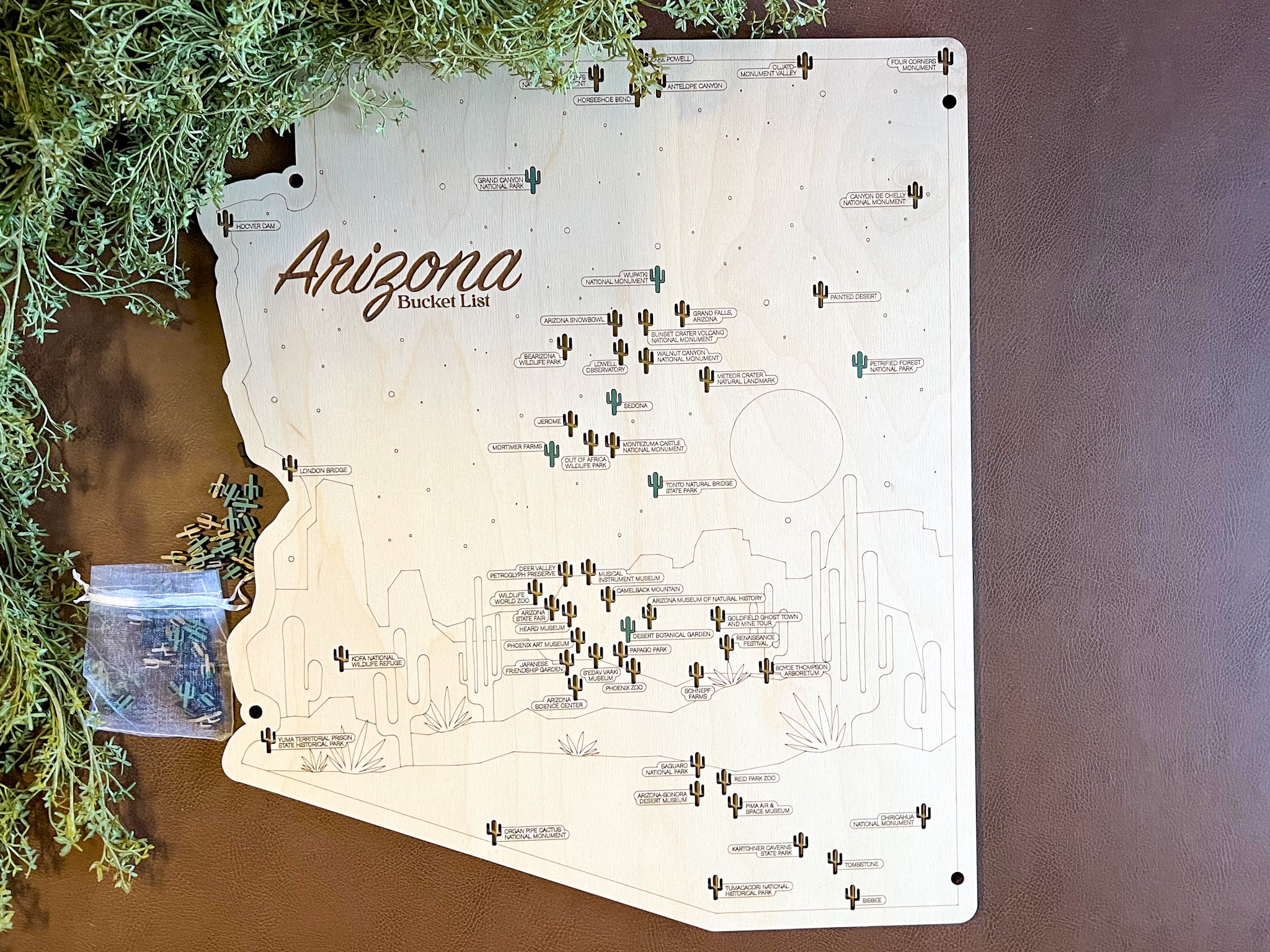 Arizona Bucket List Map – Curated In-State Adventures to Track – Hyder ...